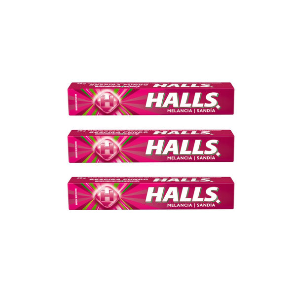 Halls Melancia 28g ( 3 unidades) – Brazilian Goods